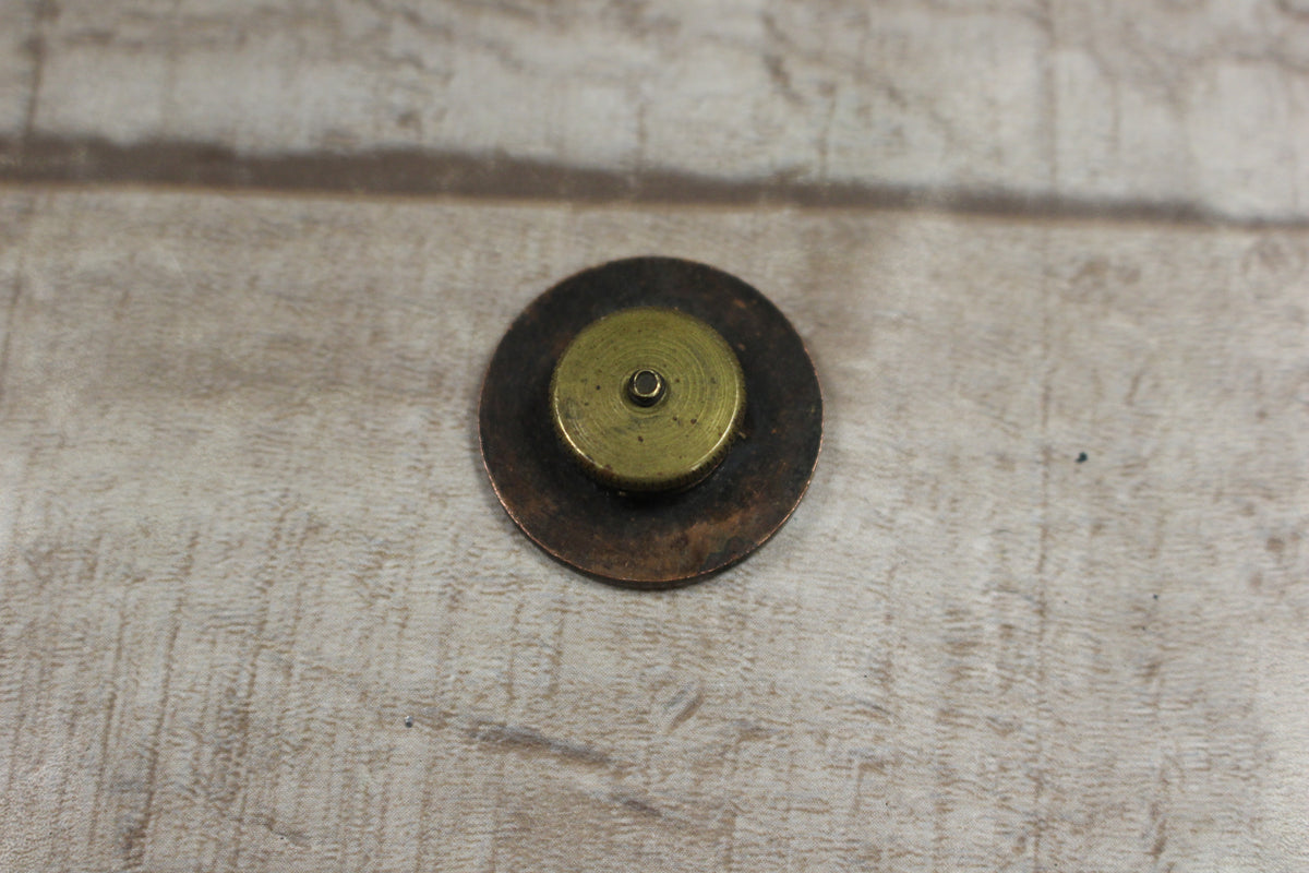 Wwi Usna Us National Army Pin With Screw Back Collar Insignia Used
