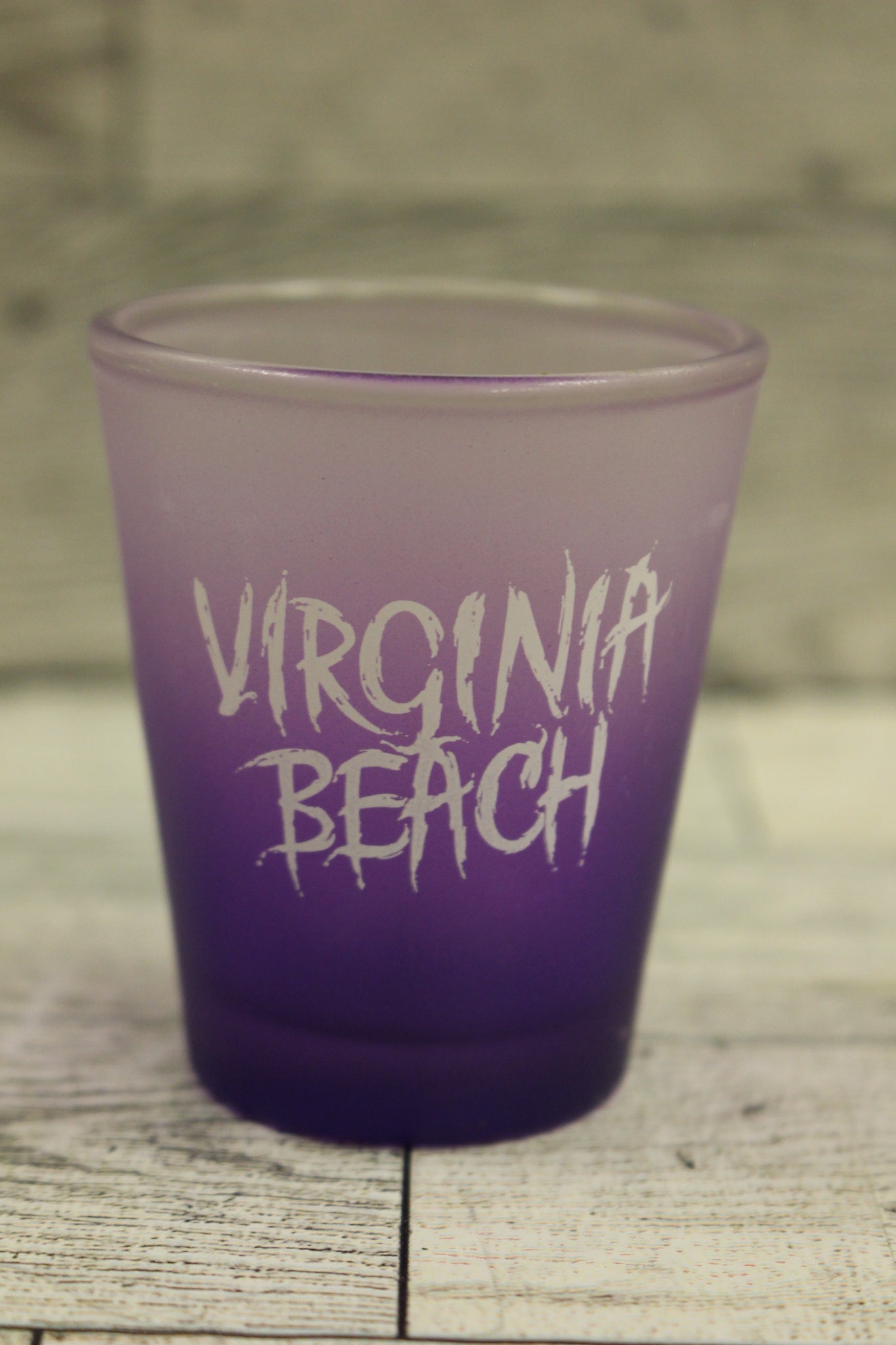 Virginia Beach Shot Glass - Used – Military Steals and Surplus