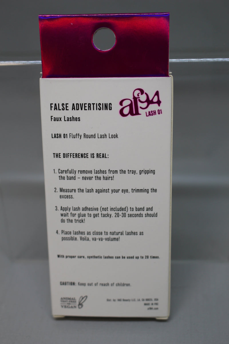 AF94 False Advertising Faux Lashes Lash Style 01 -New – Military Steals ...