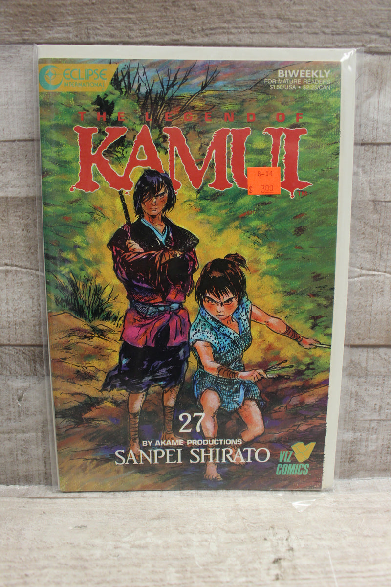Eclipse International Comics Kamui Issue #27 Comic Book -Used ...