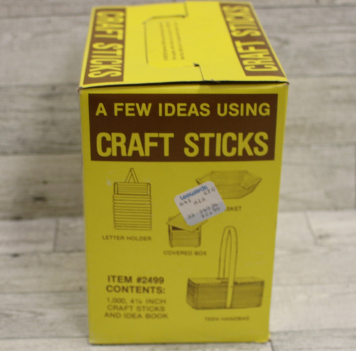 Forster Woodcraft Popsickle Craft Stick - New – Military Steals and Surplus