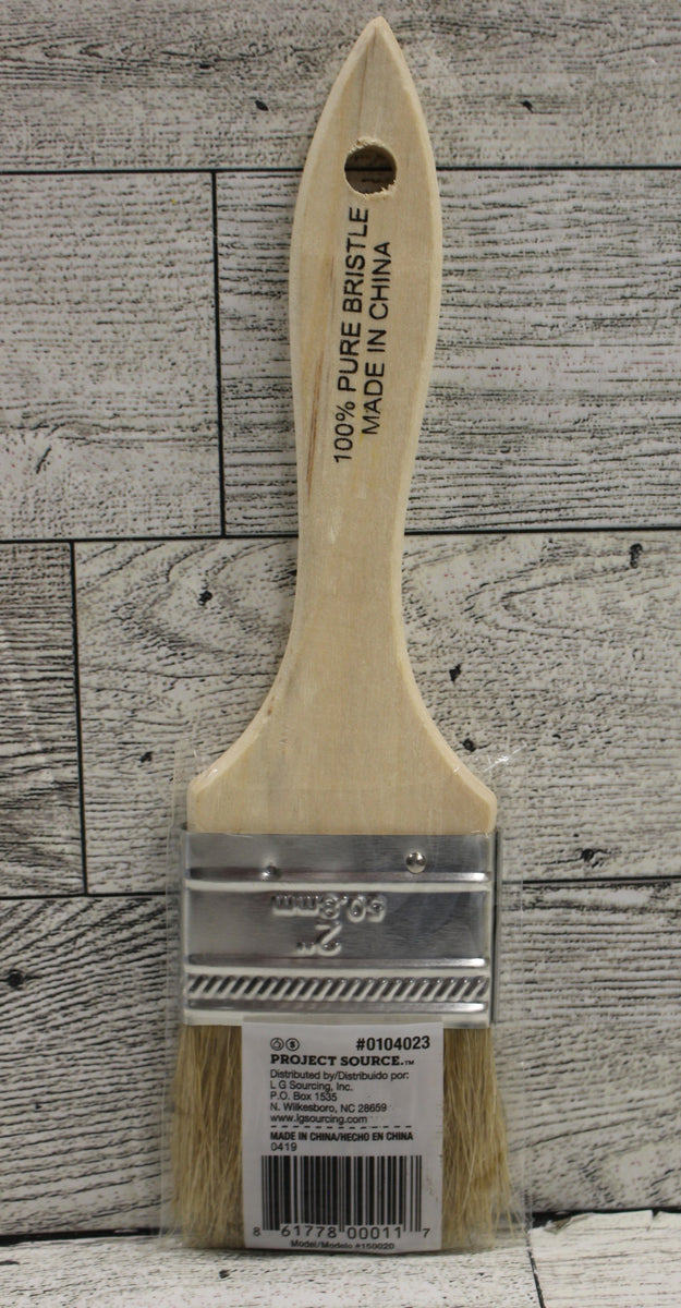 Project Source 2" Paint Brush - 0104023 - New – Military Steals and Surplus