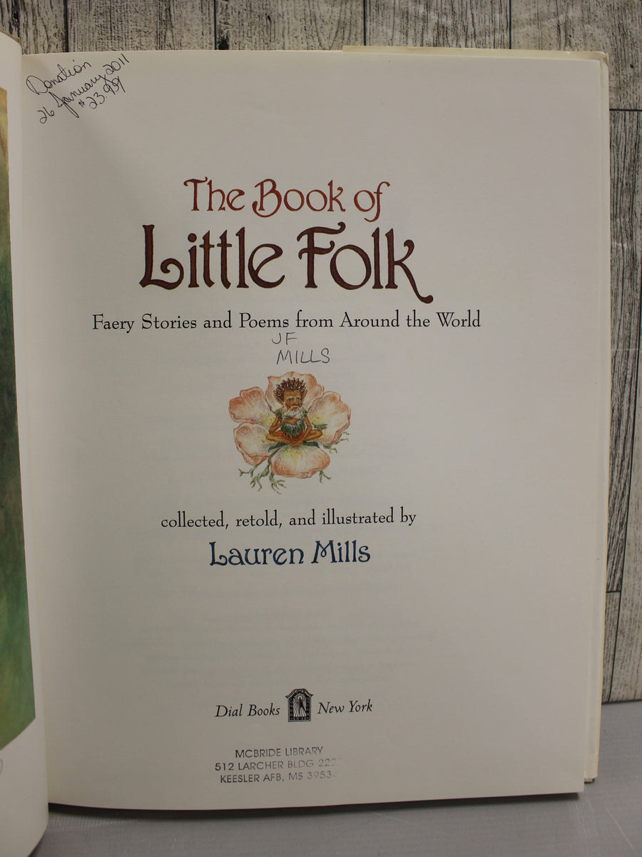 The Book of Little Folk - Faery Stories and Poems - Lauren Mills ...