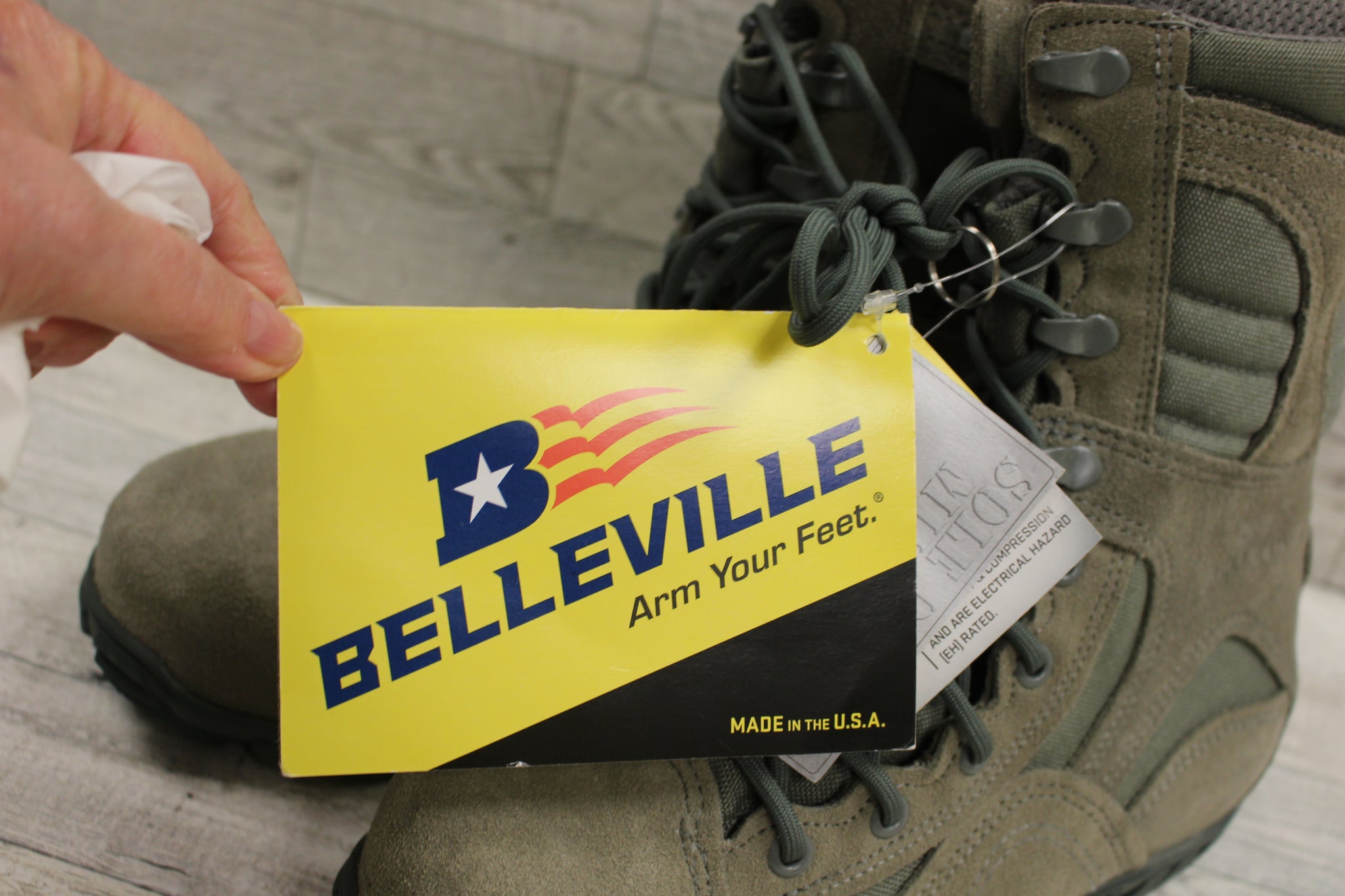 Belleville Men's 633ST Hot Weather Hybrid Steel Toe Assault Boot - 8.5 ...