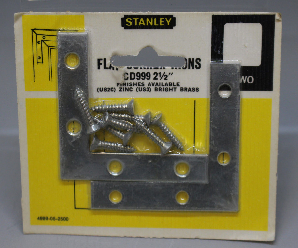 Stanley Flat Corner Irons - 2-1/2" - CD999 - New – Military Steals and ...