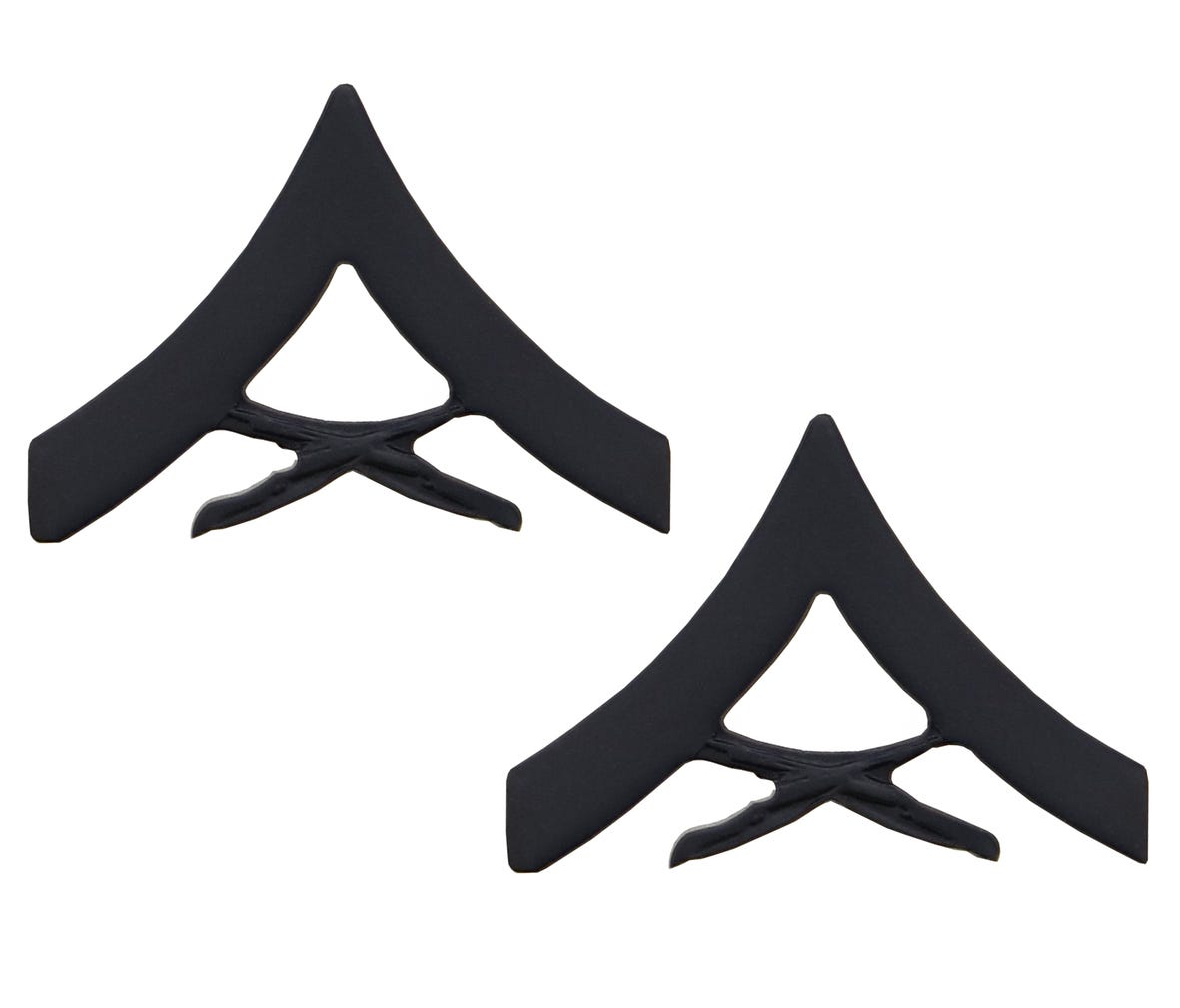 Officer's Equipment Company Marine E-3 Lance Corporal Rank Pins - Set ...