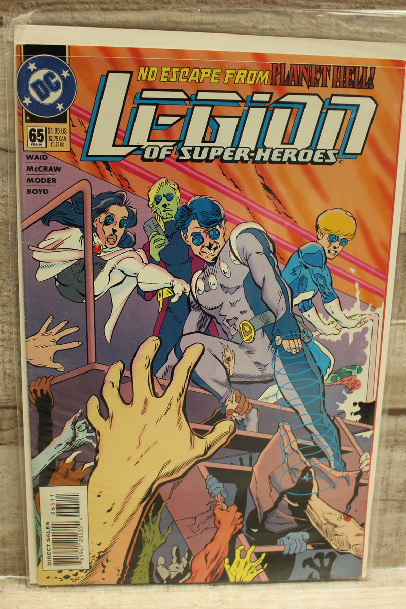 DC Comics Legion of Super-Heroes #65 Comic Book -Used – Military Steals ...