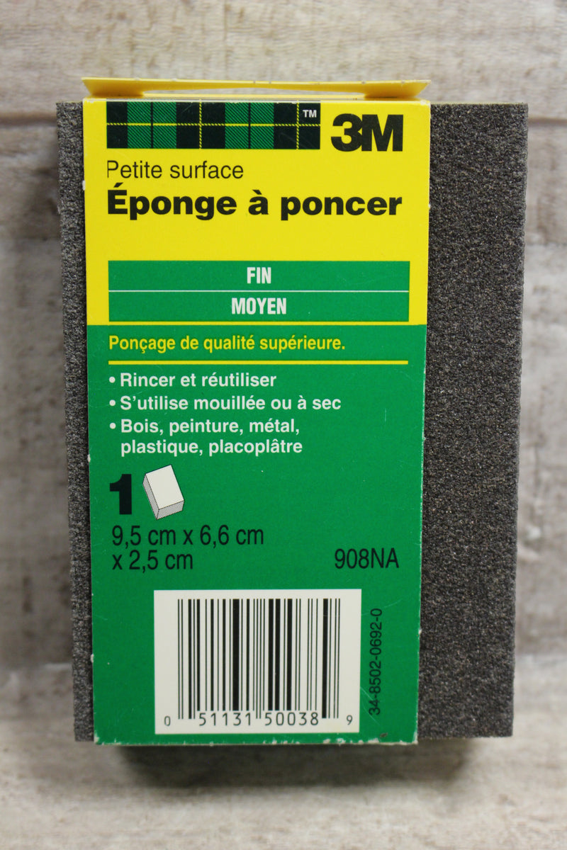 3M Small Area Fine Medium Sanding Sponge -New – Military Steals and Surplus