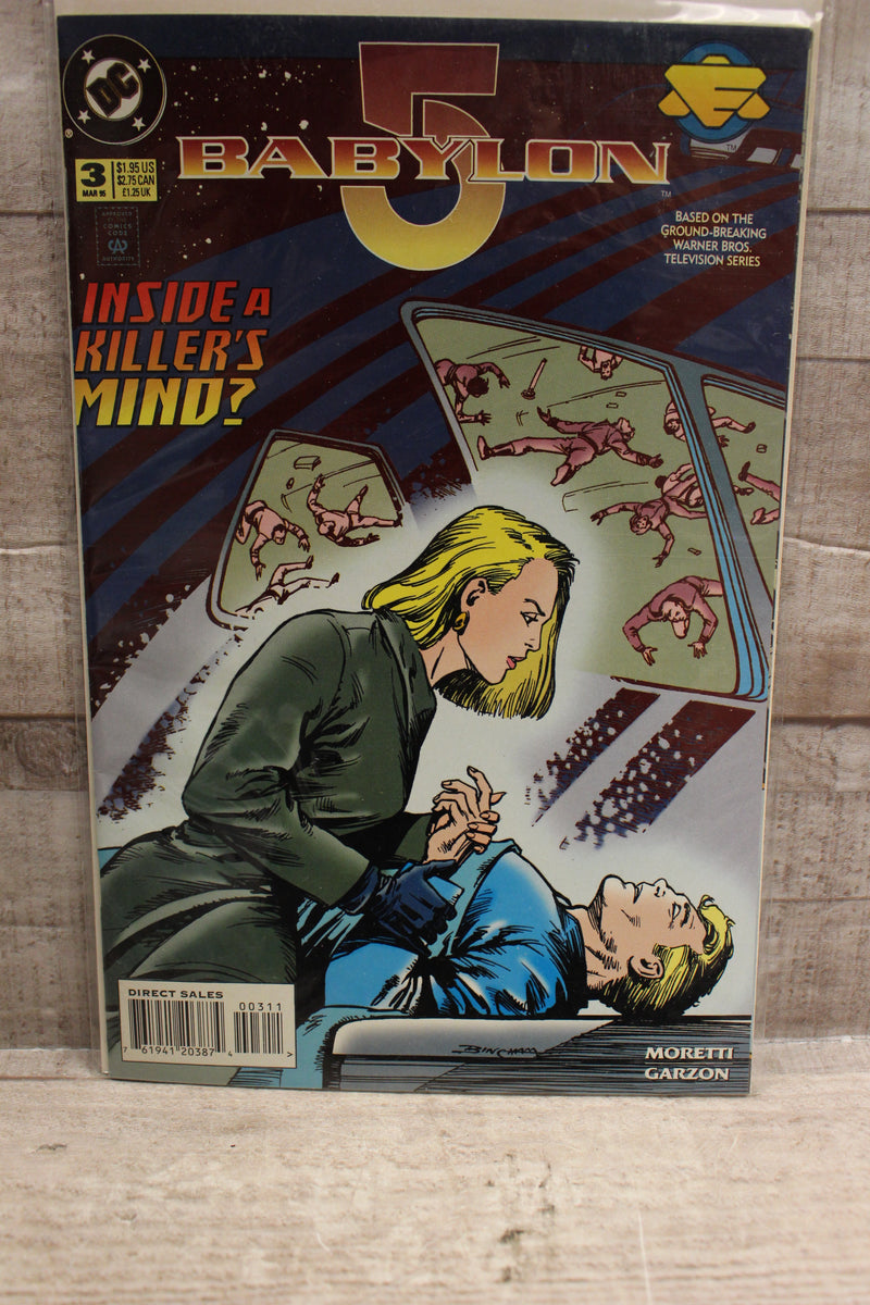 DC Comics Babylon 5 Comic Book # 3 Inside A Killer's Mind -Used ...