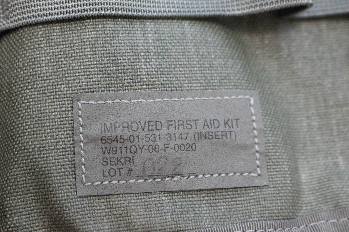 IFAK Individual First Aid Kit Insert - Foliage Green - Medical - Used ...