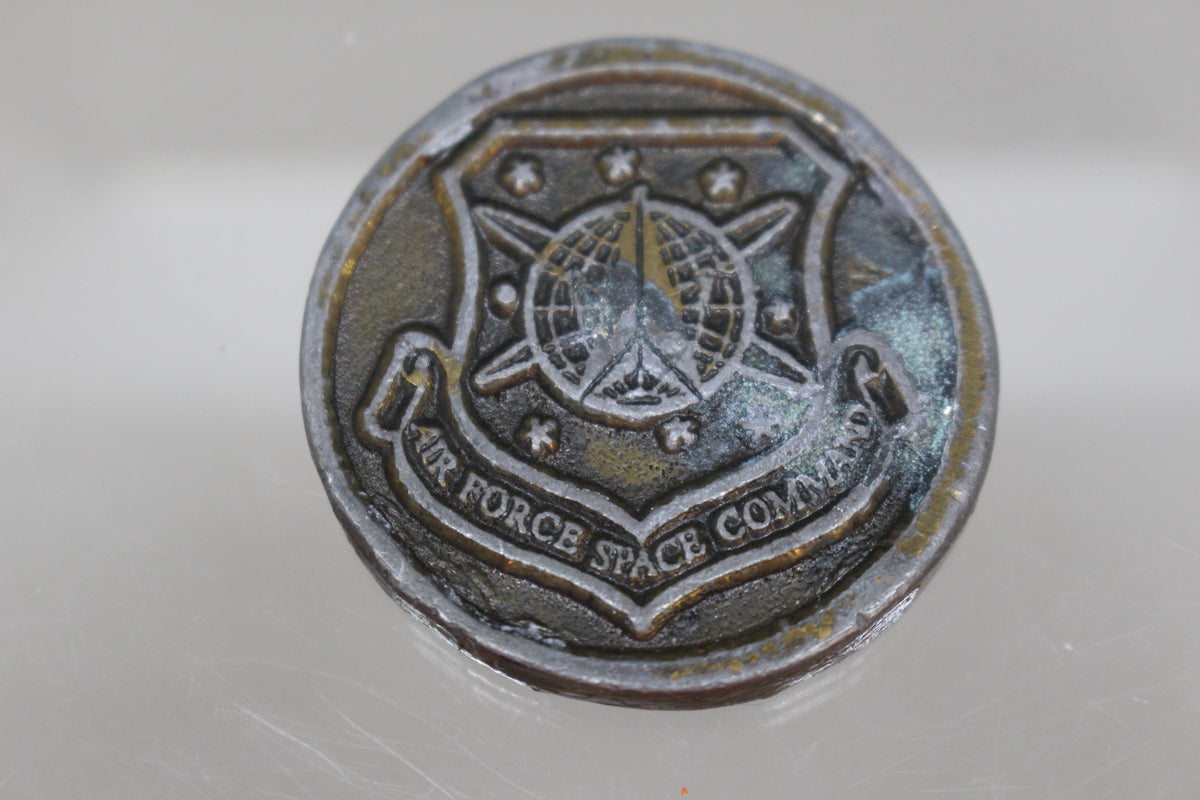 Air Force Space Command Challenge Coin - Used – Military Steals and Surplus