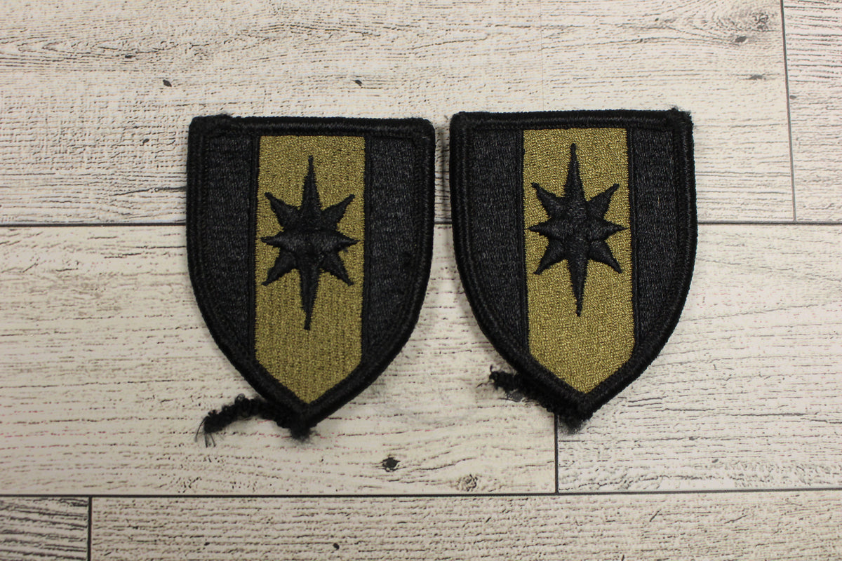 Set Of US Army 44th Medical Brigade Hook and Loop Patches -OCP -Used ...