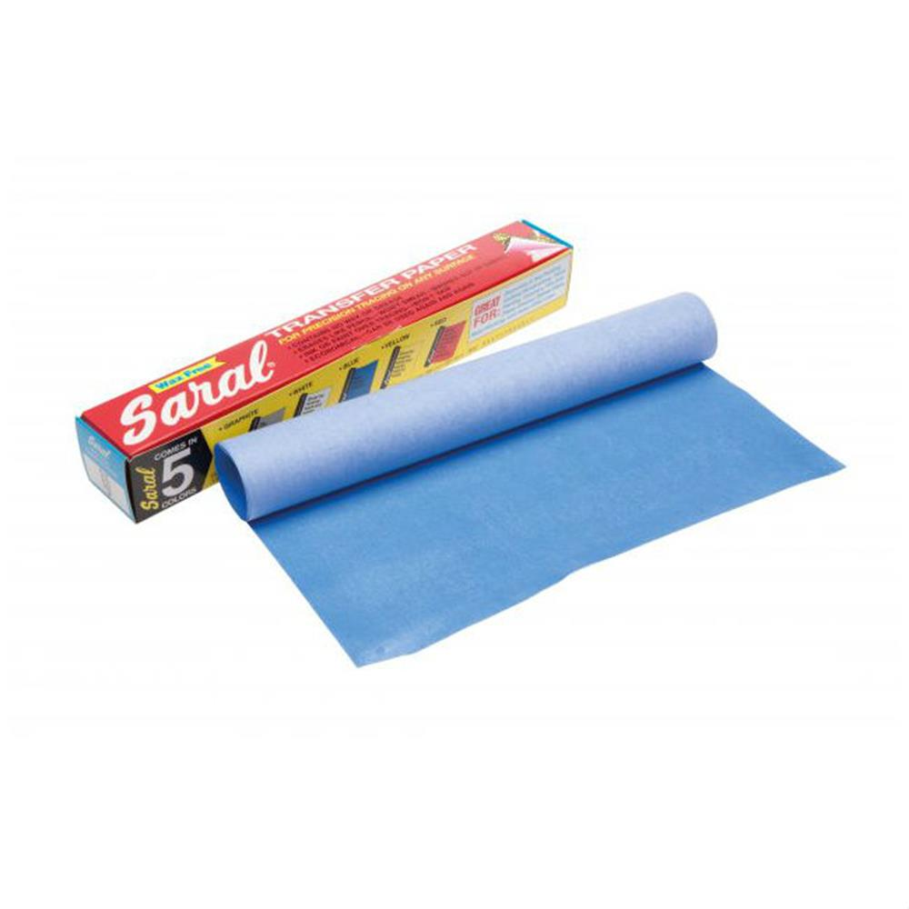 Saral Paper Corp Wax Free Transfer Tracing Paper - Blue - 12 Inches x ...