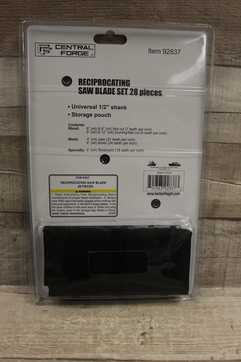 Central Forge 28-Piece Reciprocating Saw Blade Set -New – Military ...