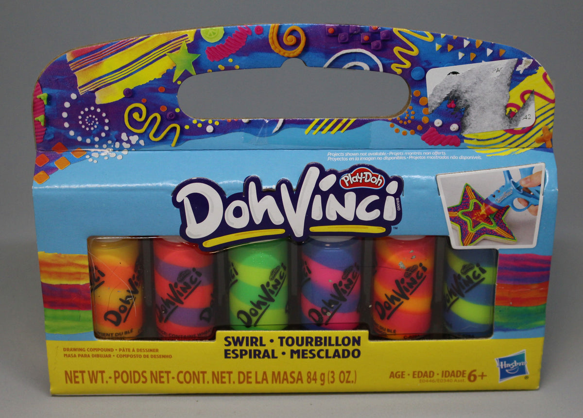 Play Doh DohVinci 6pk Mixed Drawing Compound - New – Military Steals ...