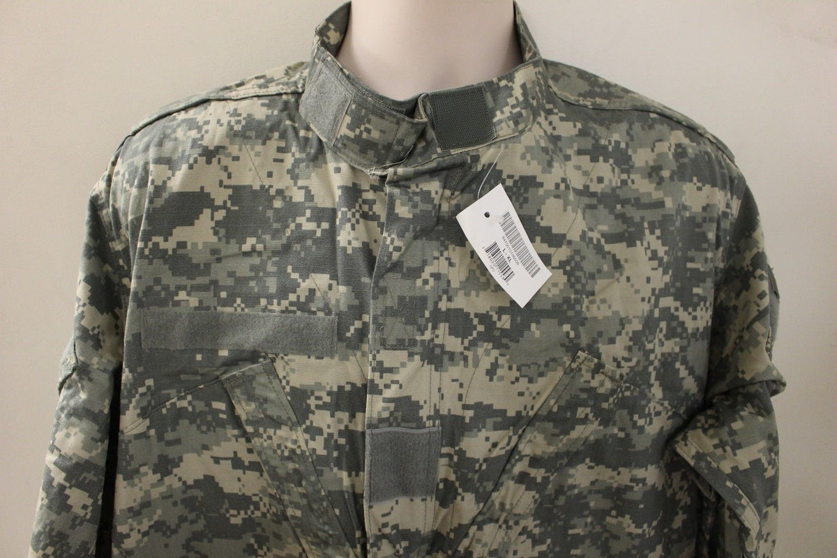 ACU Army Combat Coat, Size: Large X-Long, NSN: 8415-01-519-8608, New ...