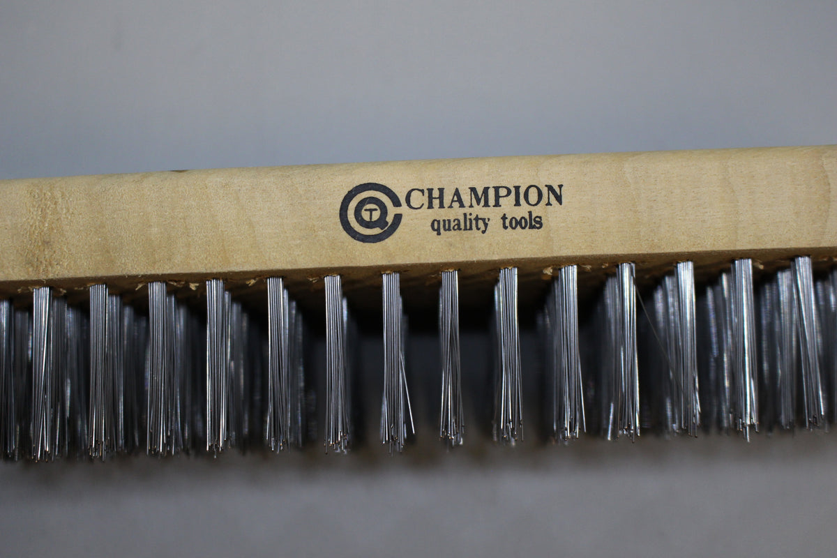 Champion Quality Tools Steel Wire Brush Block - 7" x 2" - New ...