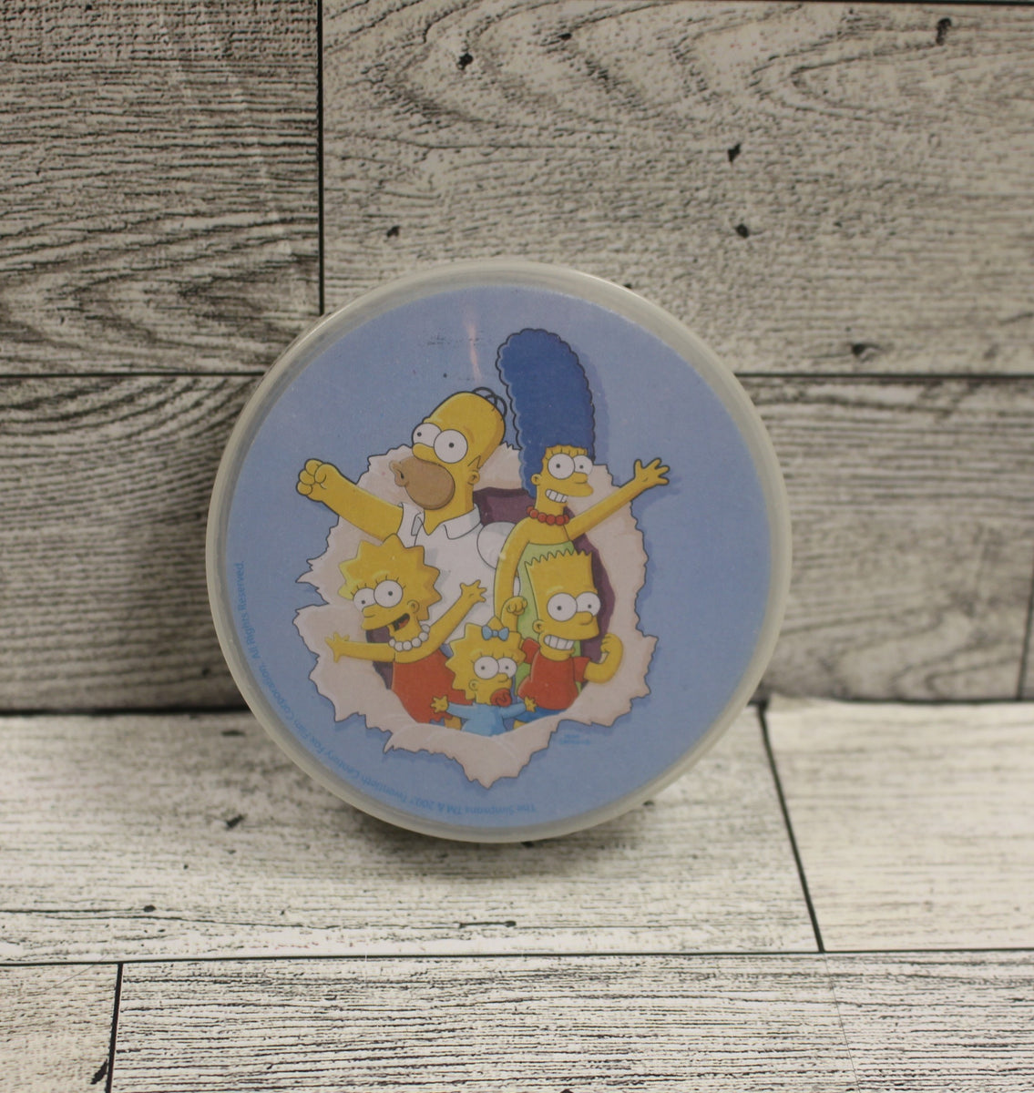 Simpsons Deck of Round Playing Cards - Used – Military Steals and Surplus