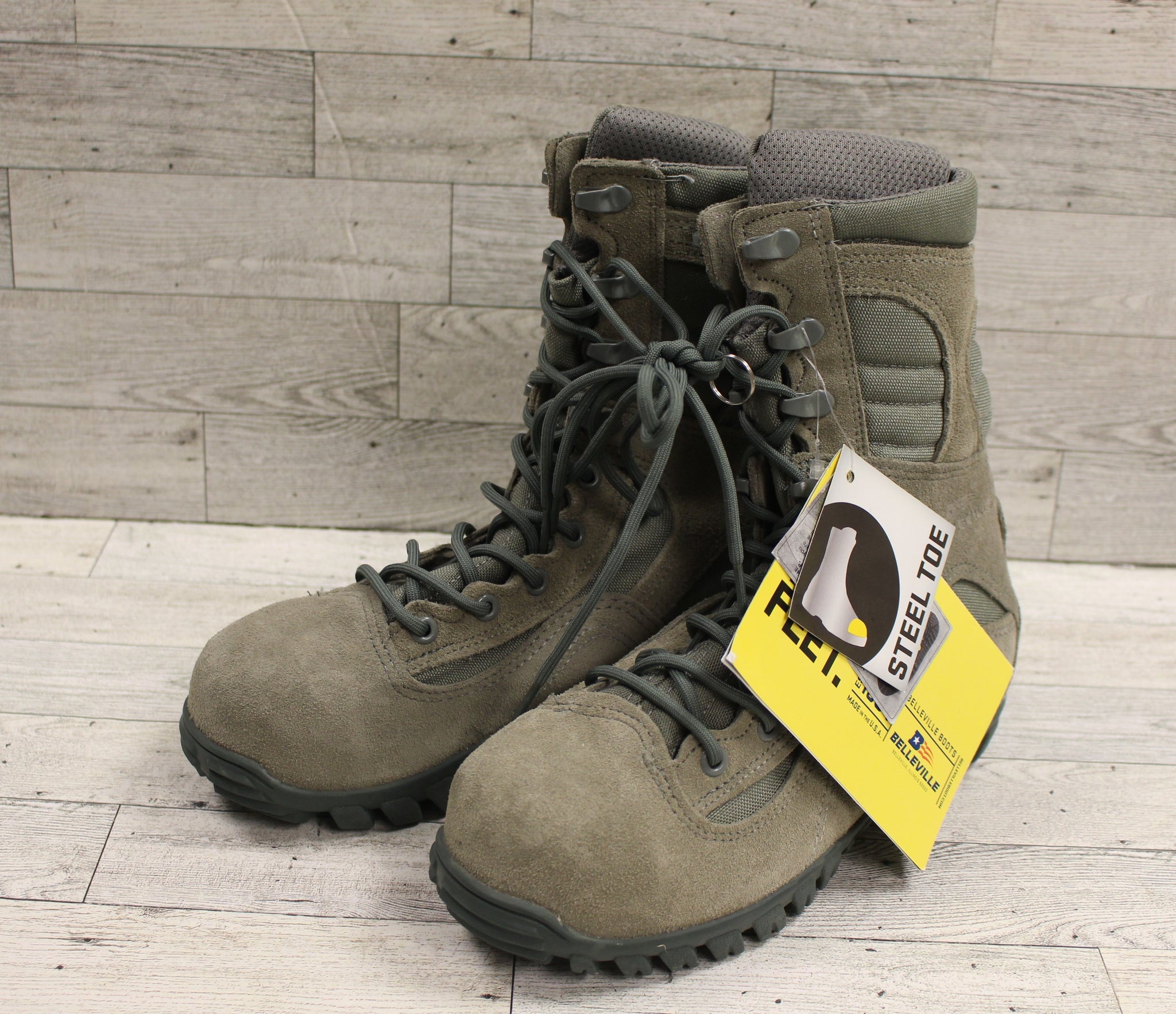 Belleville Men's 633ST Hot Weather Hybrid Steel Toe Assault Boot - 8.5 ...