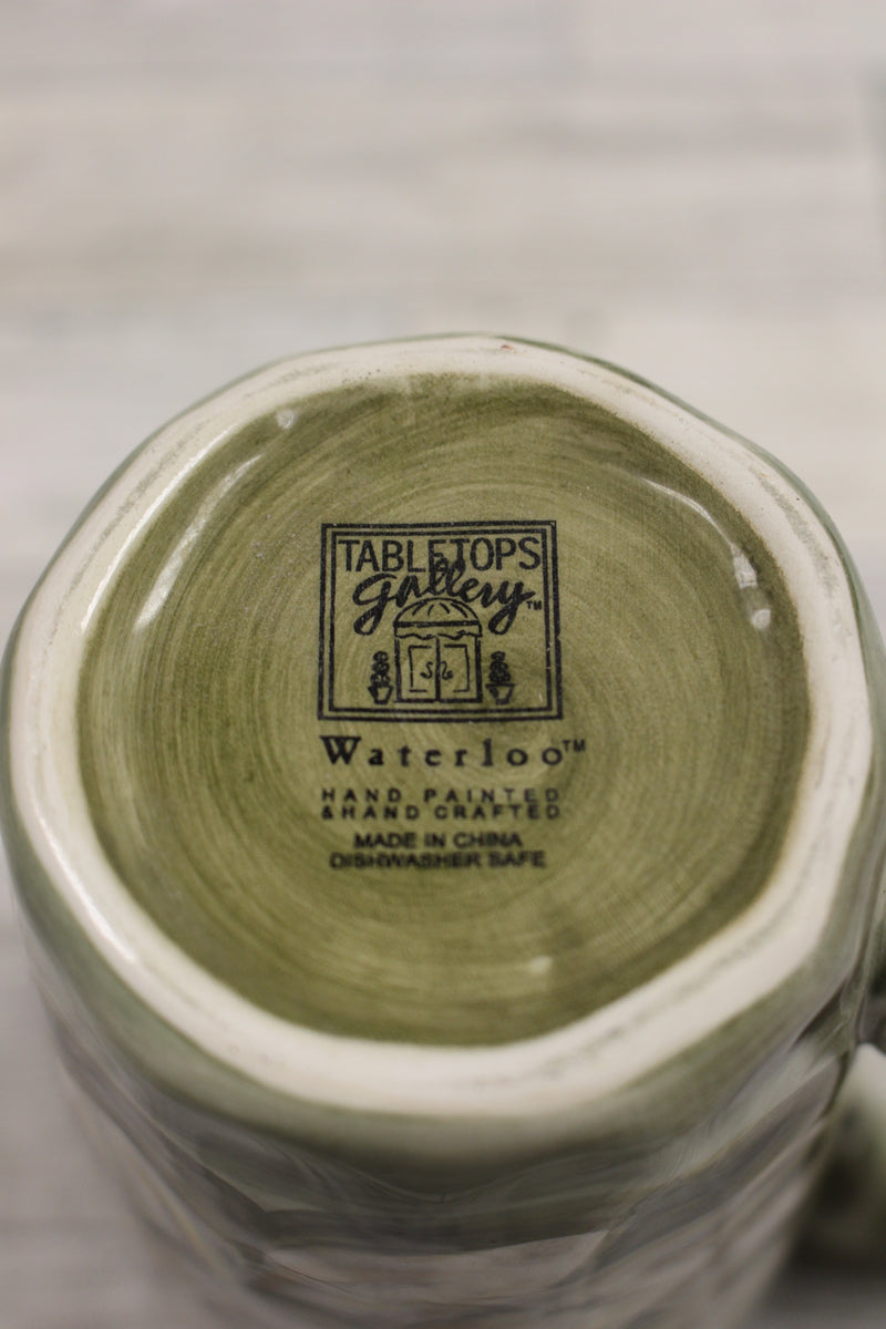 Tabletops Gallery Waterloo Handpainted Coffee Cup Mug - Floral - Used ...