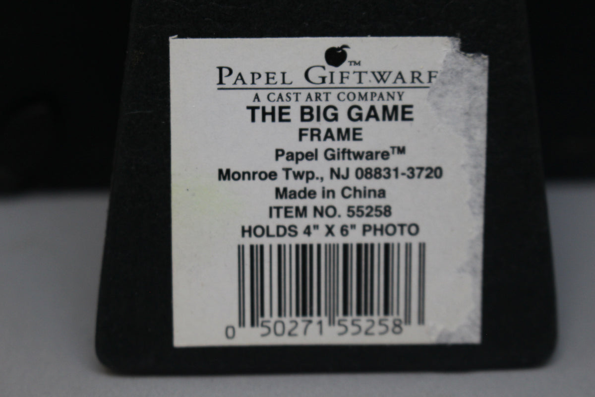Papel Giftware The Big Game Football Picture Frame - Holds 4x6 Photo ...
