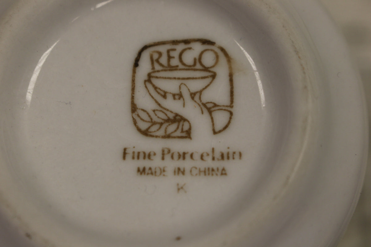 Vintage REGO Diner Style Porcelain Coffee Mugs - Set of 6 - Used ...