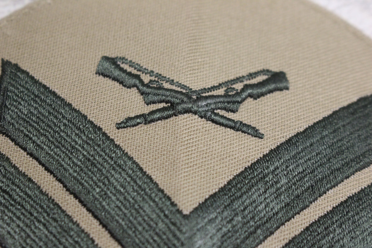 US Marine Corporal E-4 Patch - Set of 2 - Used – Military Steals and ...