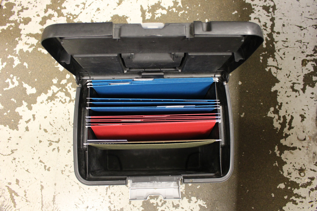 Sterlite Portable File Box - Used – Military Steals and Surplus