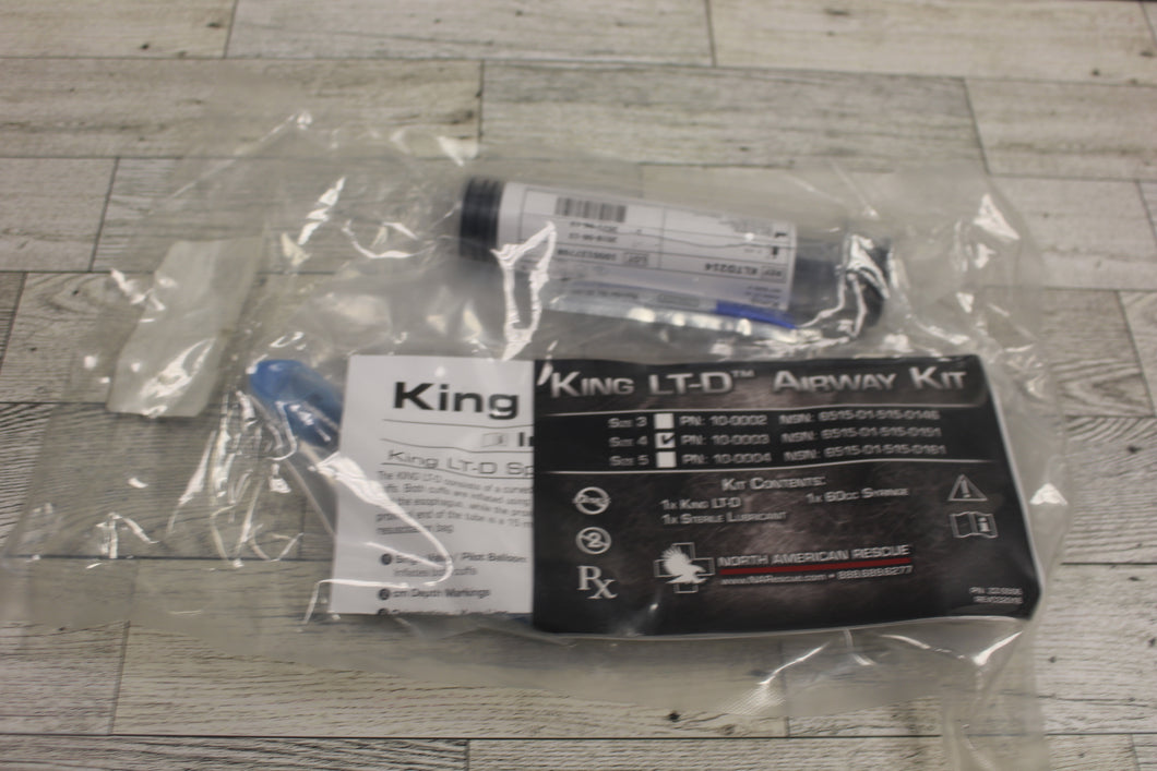King Systems King LT-D Airway Kit - Size: 4 - 6515-01-515-0161 - New ...