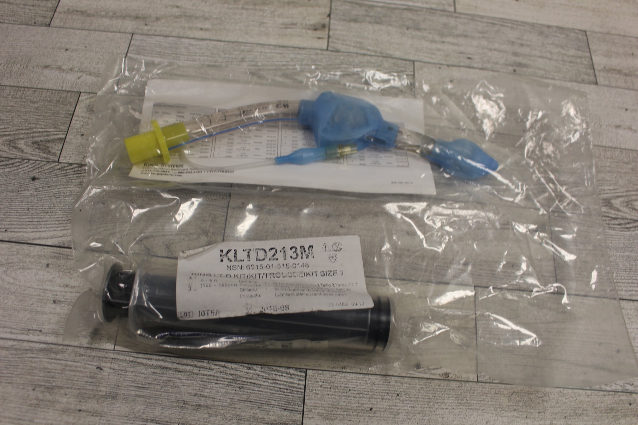 King Systems King LT-D Airway Kit - Size: 3 - 6515-01-515-0146 - New ...