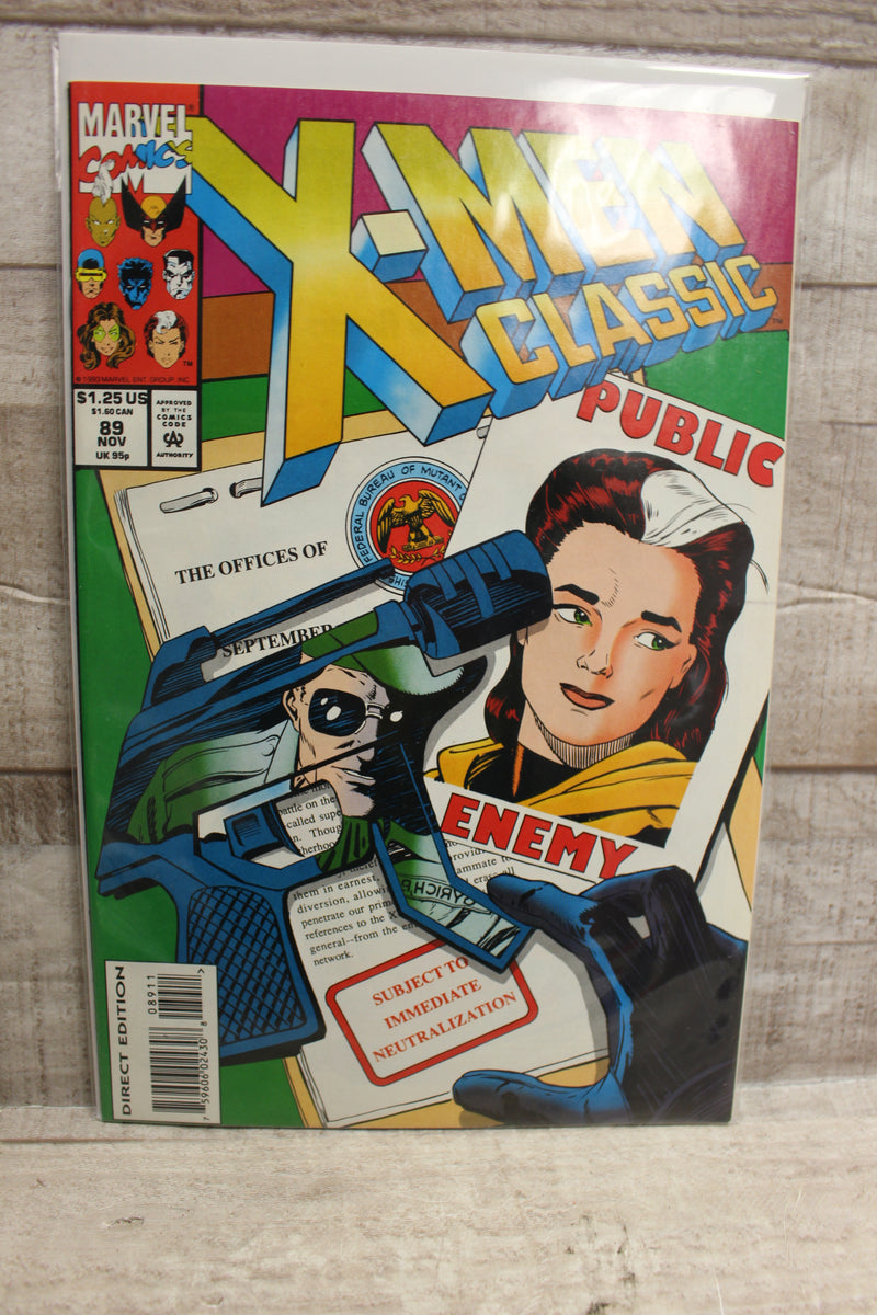 Marvel Comics Classic X-Men #89 1993 Comic Book -Used – Military Steals ...