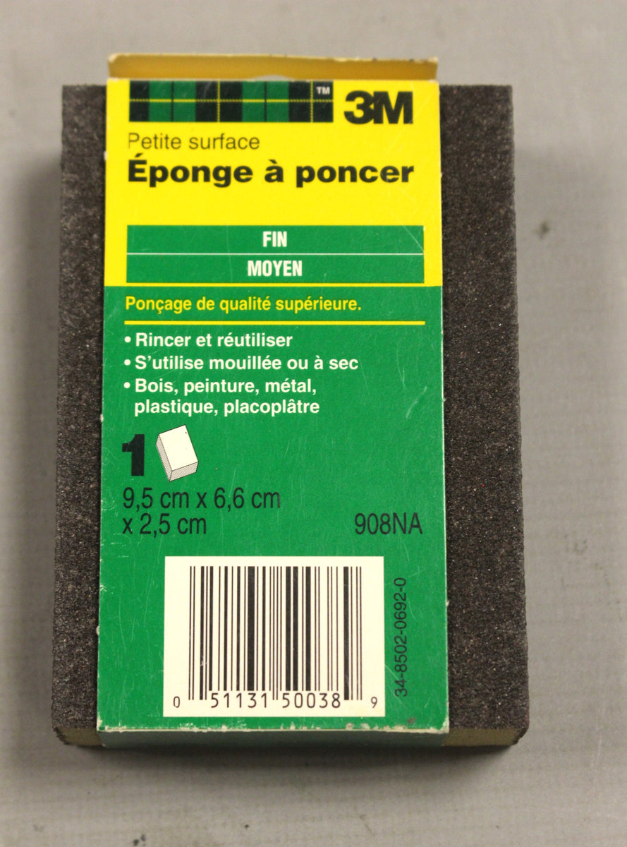3M Small Area Sanding Sponge - fine/medium - New – Military Steals and ...