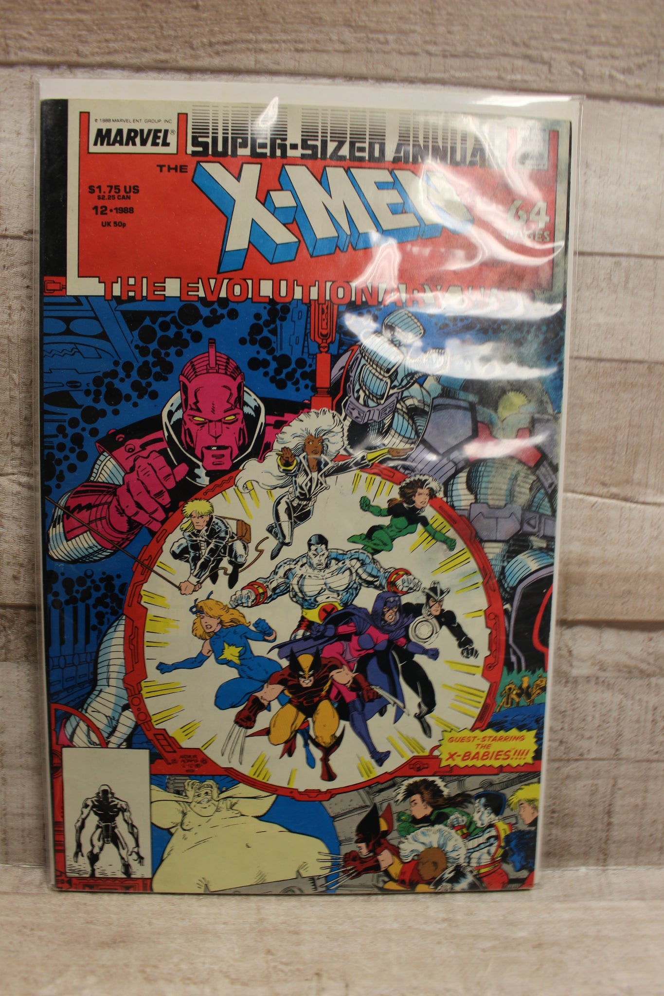 Marvel Comics X-Men Annual #12 NM- X-Babies! 1988 Comic Book -Used ...