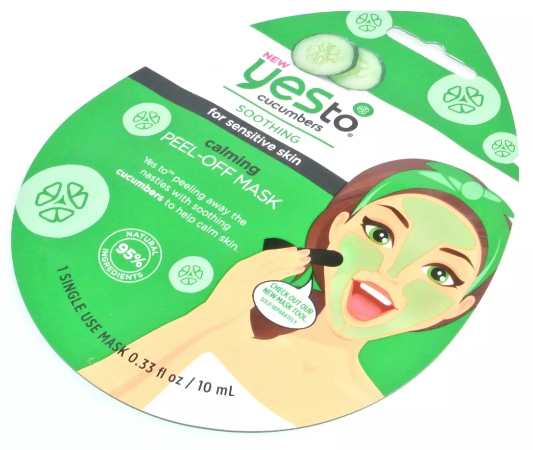 Yes To - Yes To Cucumbers: Calming Peel-Off Mask (Single Pack ...
