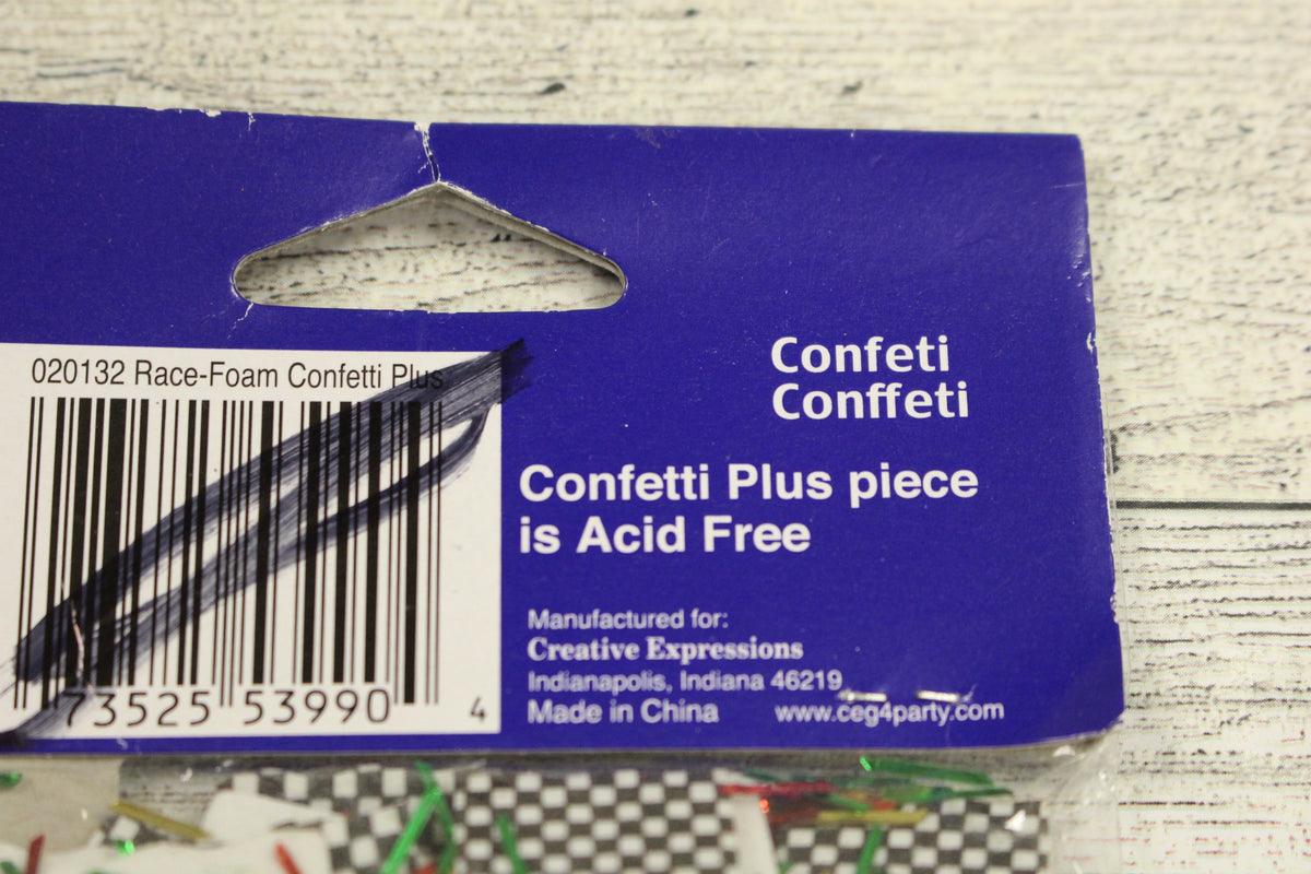 Creative Expressions Racing Confetti - New – Military Steals and Surplus