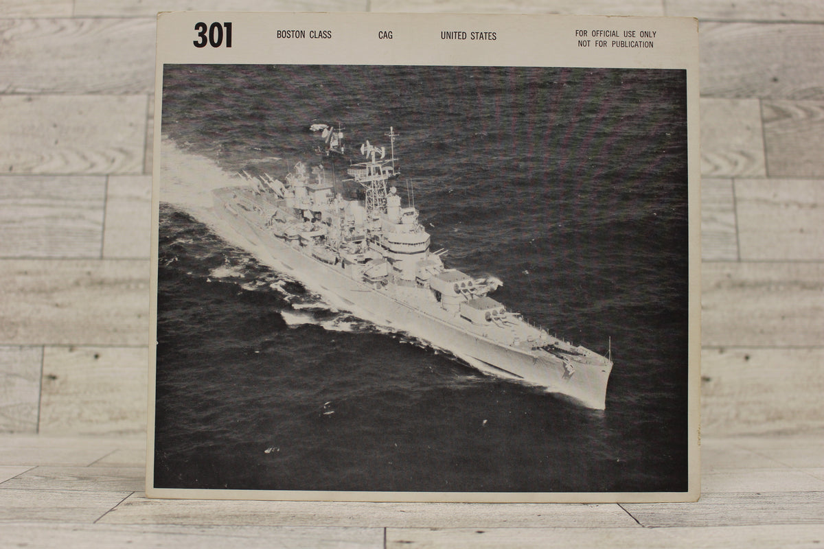 US Naval Cruiser Battleship Vessels & Aircraft ID Identification Cards ...