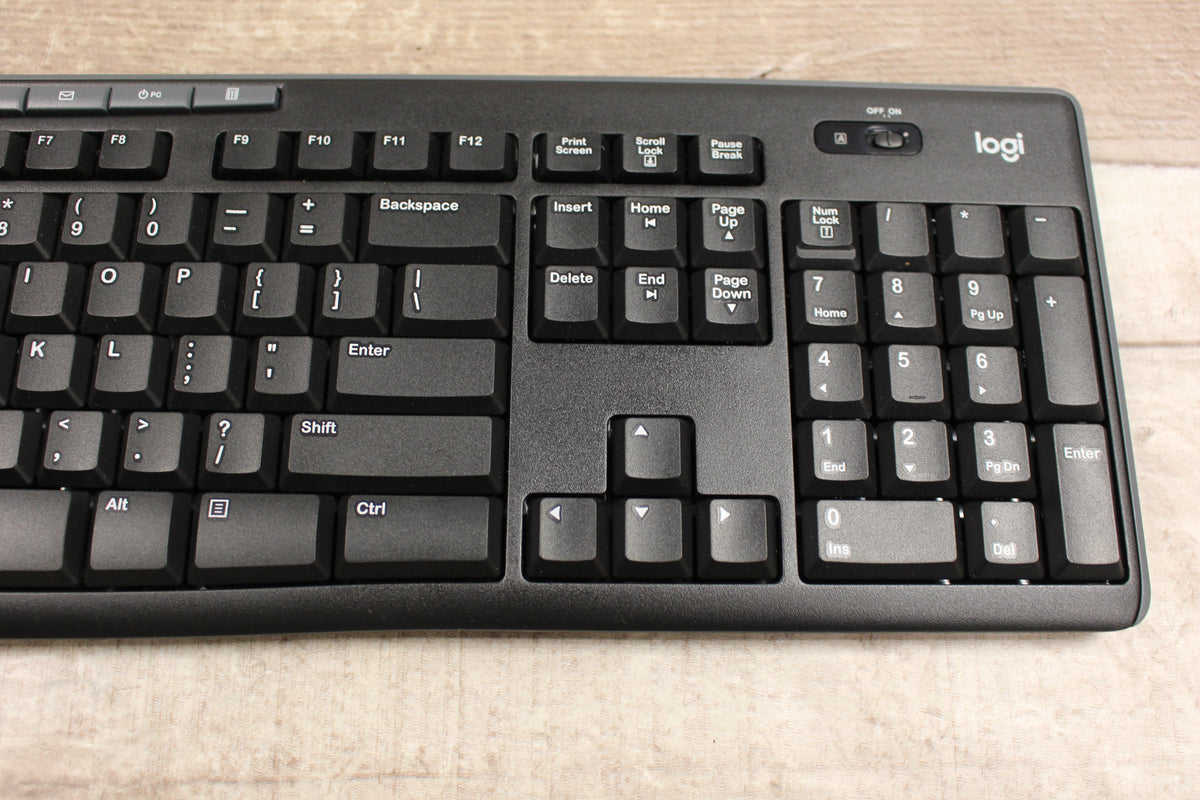 Logitech Logicool K270 Wireless Keyboard (No Receiver) - Used ...