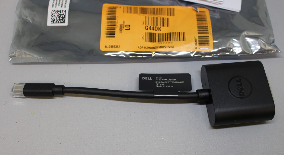 Dell Mini Display Port mDP to DVI Adapter Cable - G44DK DAYARBC084 - N ...