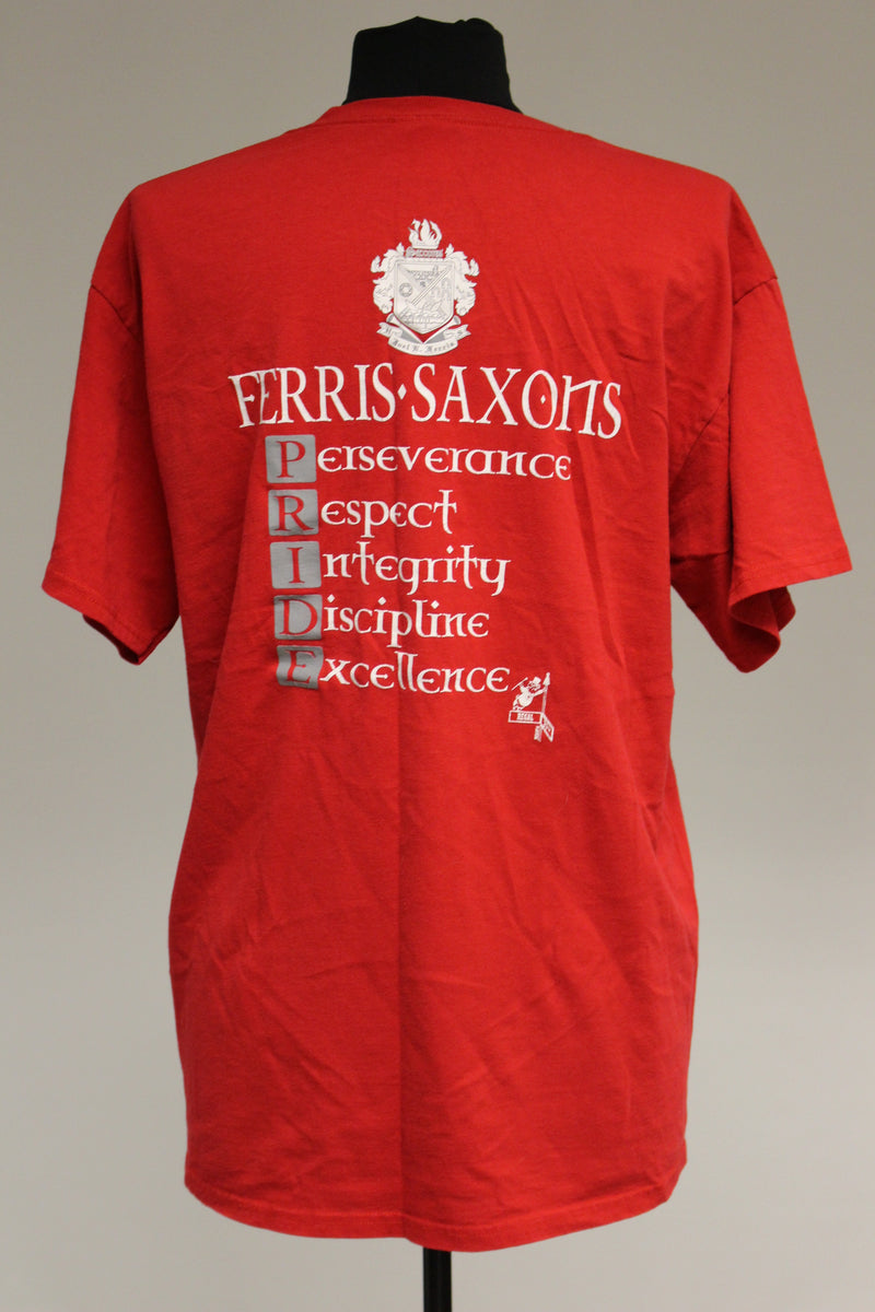 Ferris Saxons PRIDE T-Shirt, Size: Adult Large – Military Steals and ...