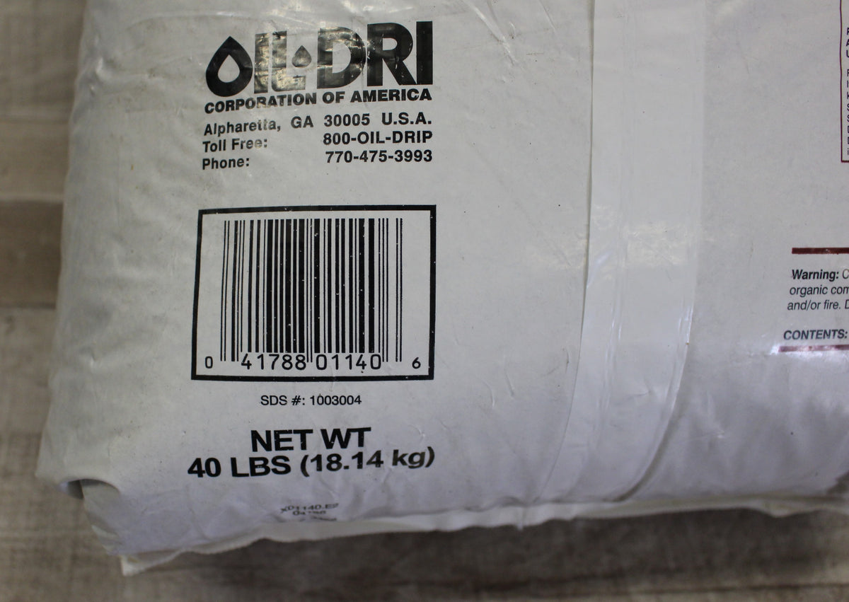 Absorbs-It All-Purpose Absorbent - 40 lbs - Ideal for Oil & Grease - N ...