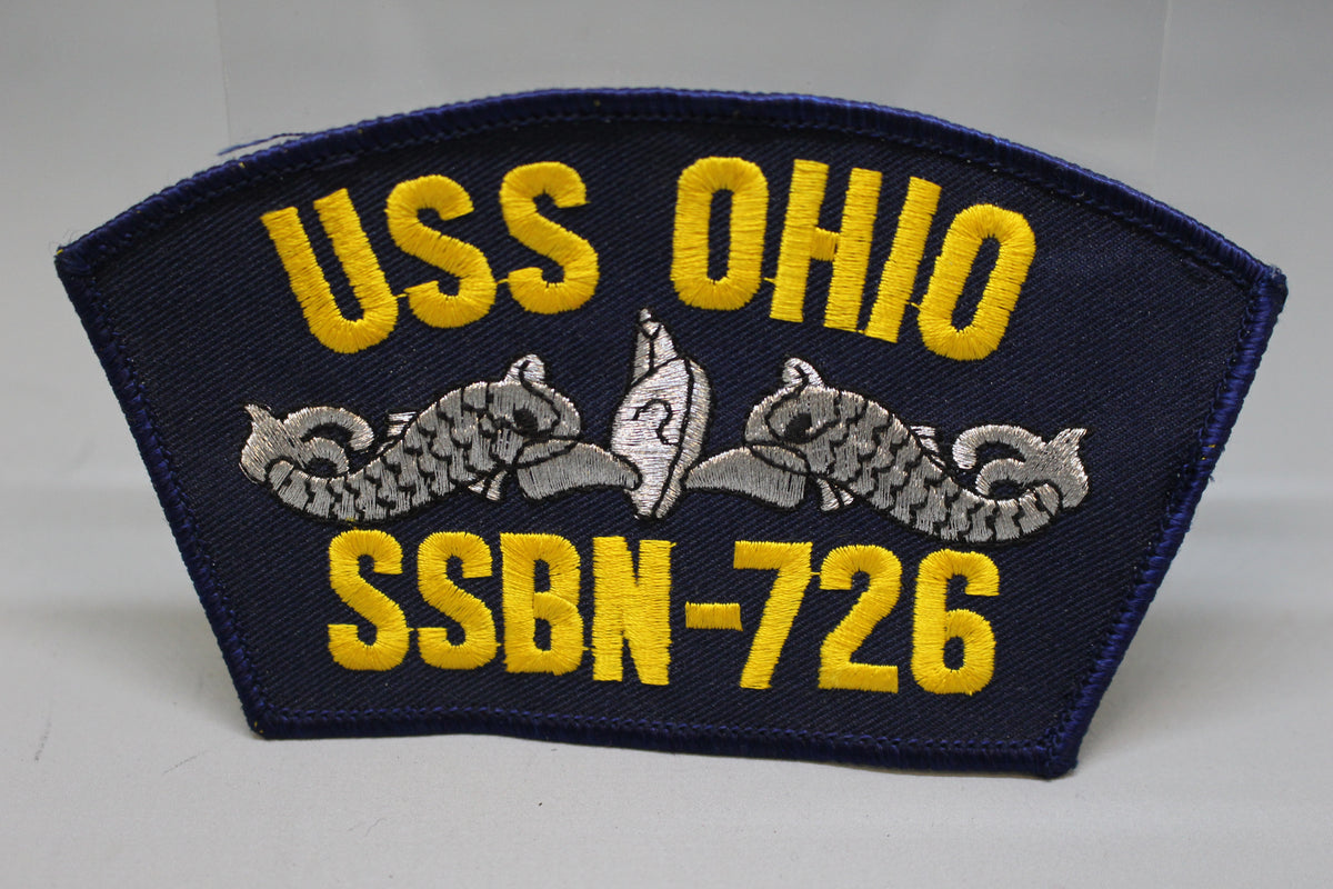 United States Navy USS Ohio SSBN-726 Patch -Used – Military Steals and ...