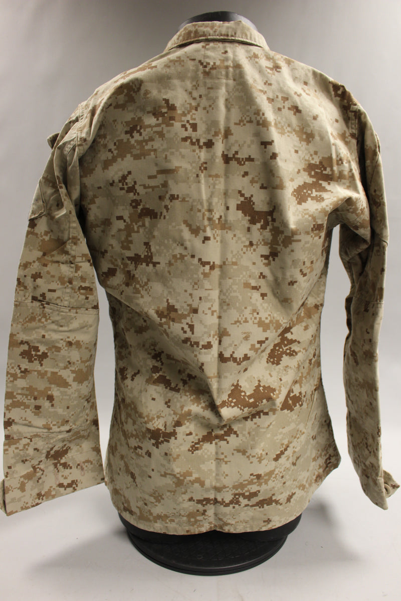 USMC Marine Corp Desert Marpat Combat Jacket Coat - Medium XLong - Use ...