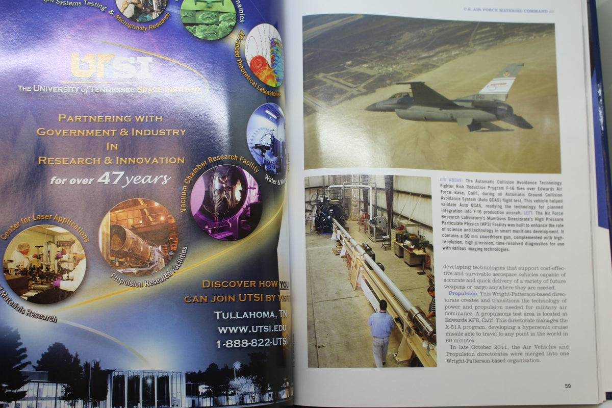 US Air Force Materiel Command Book, Warfighter Support 1992-2012 ...