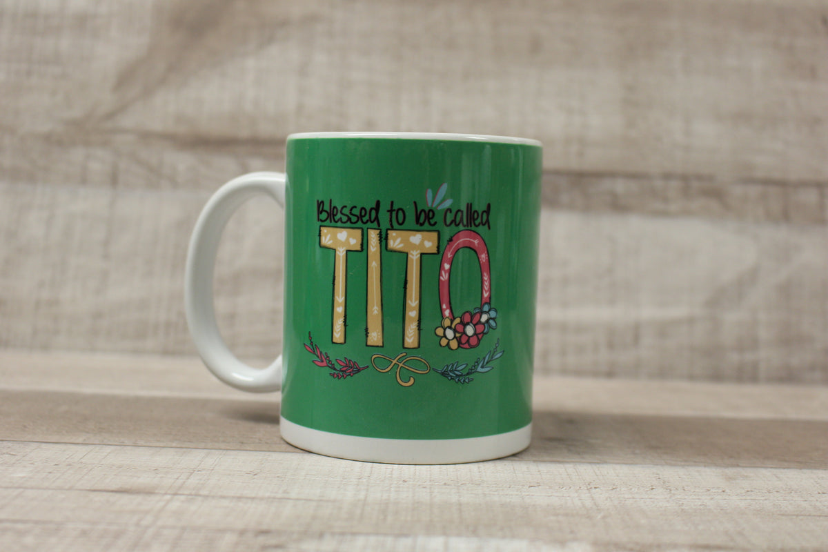 Blessed To Be Called Tito Coffee Mug Cup -New – Military Steals and Surplus