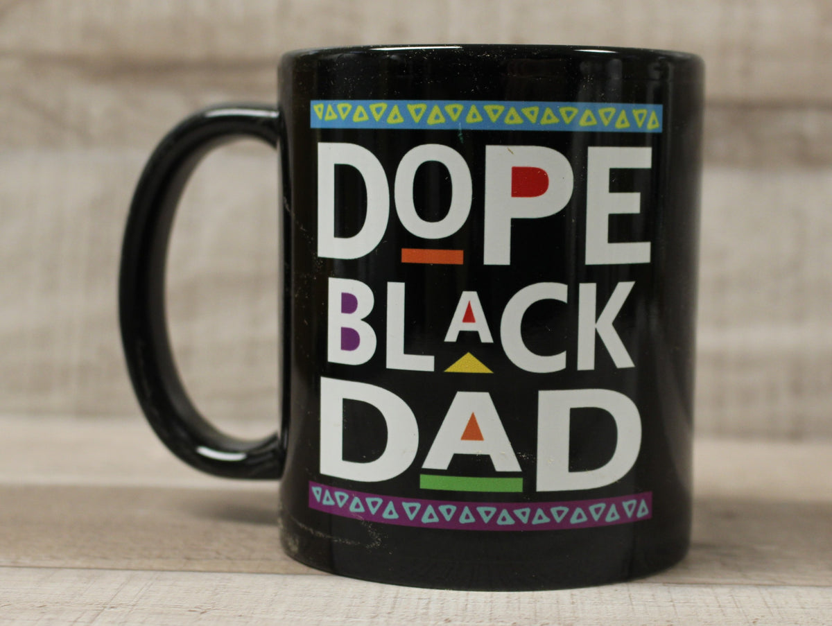 Dope Black Dad Coffee Cup Mug - Best Gift Fathers Day Birthday Anniver ...