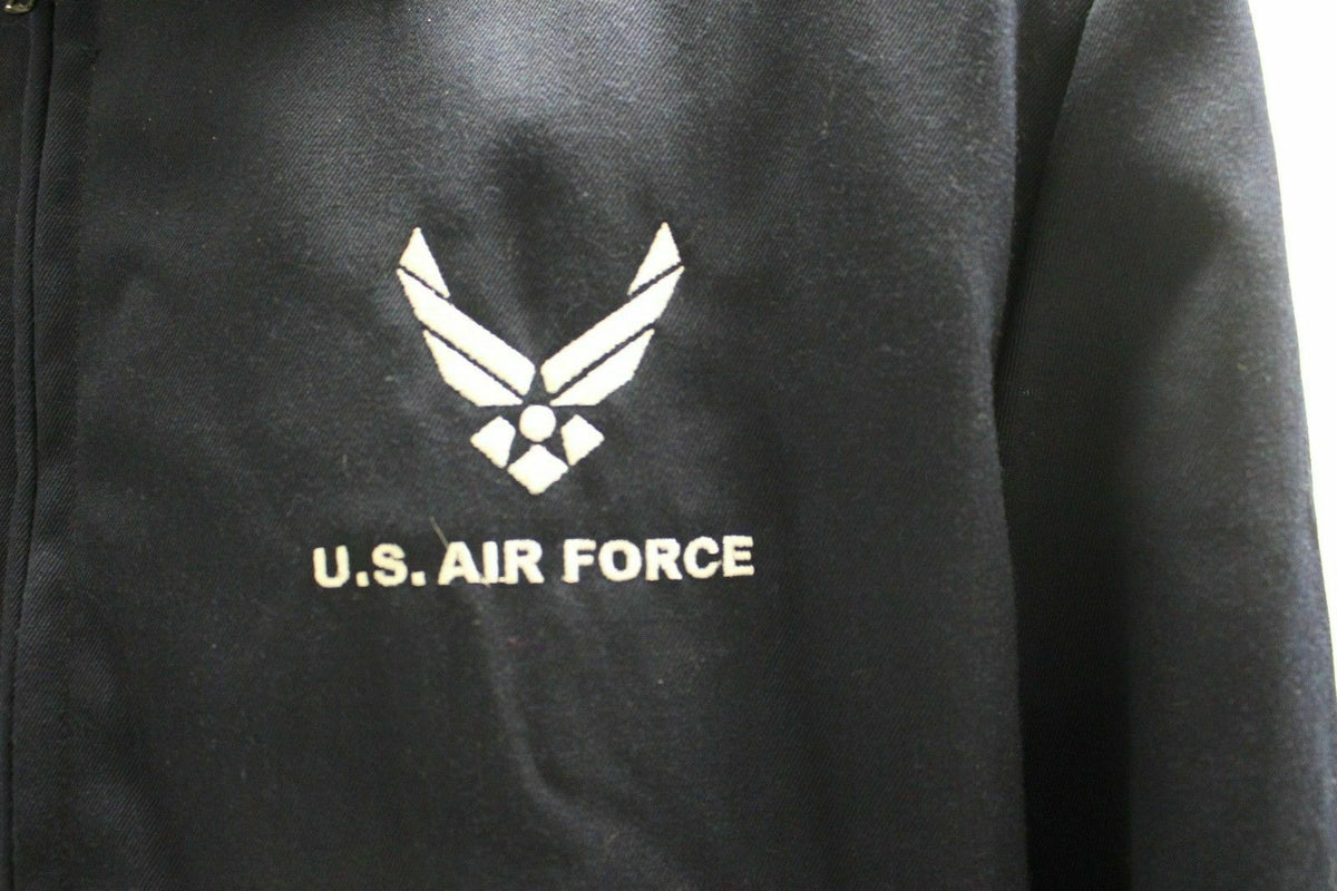 US DSCP AF Air Force Women's Blue Lightweight Jacket with Logo - Vario ...