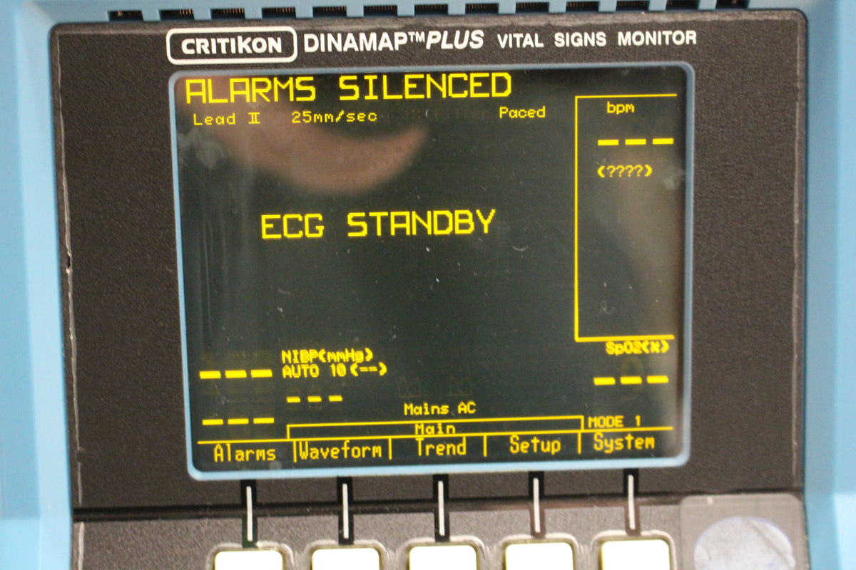 J&J Critikon Dinamap Plus 9710 Medical Patient Monitoring with Printer ...