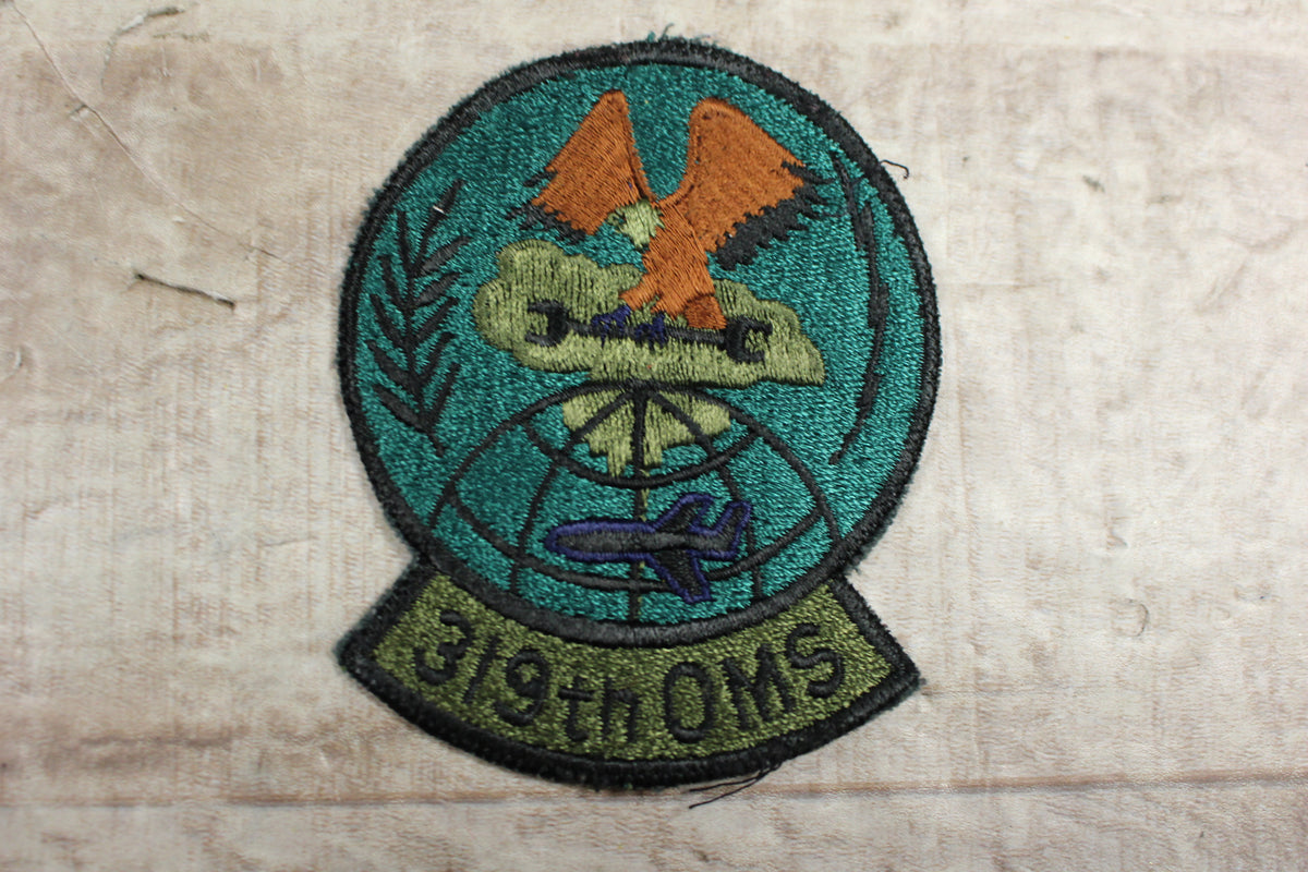 USAF 319th Reconnaissance Wing Sew On Patch -Used – Military Steals and ...