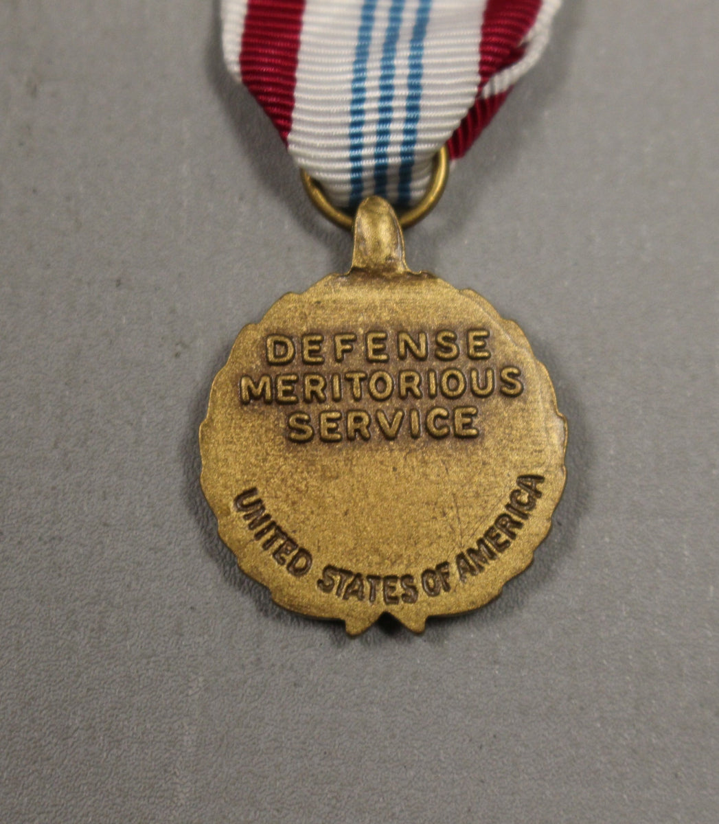 Meritorious Service Mini Medal - Used – Military Steals and Surplus