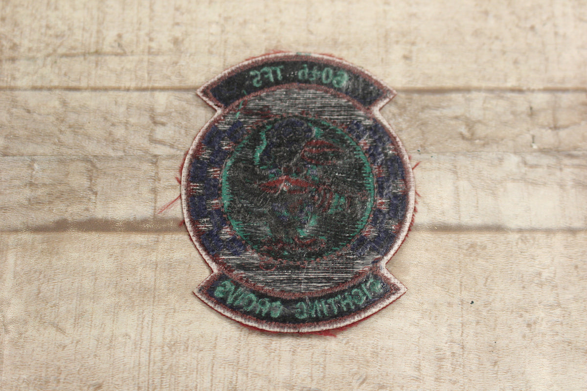 U.S. Air Force 60th TFS Fighting Crows Sew On Patch -Used – Military ...